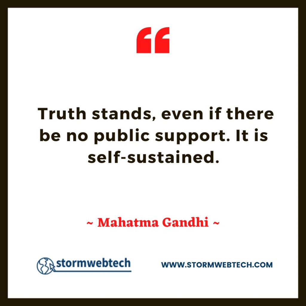 100 + Famous Motivational Mahatma Gandhi Quotes In English