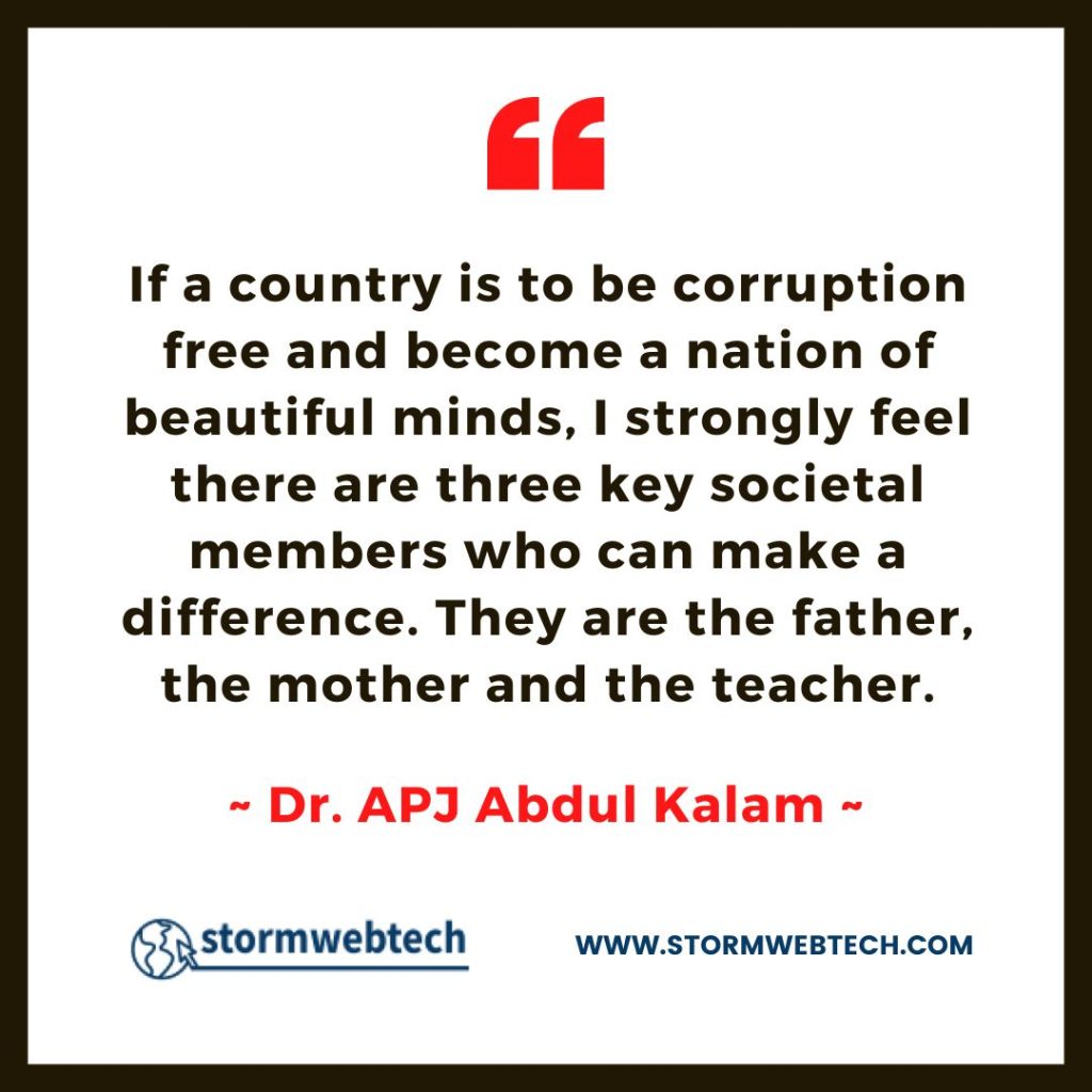 100 + Famous Dr. APJ Abdul Kalam Quotes For Inspiration