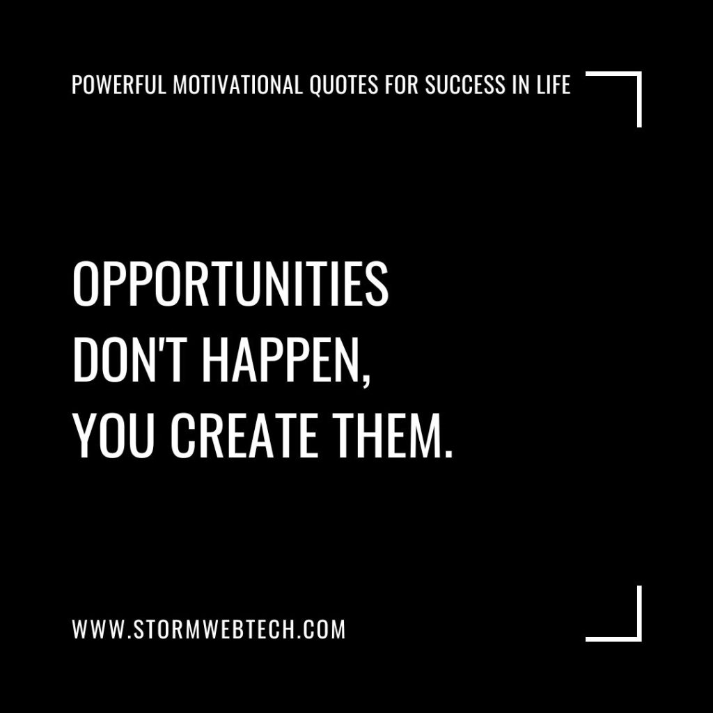 100 + Powerful Motivational Quotes For Success In Life