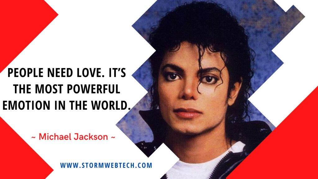 Michael Jackson Rare Quotes